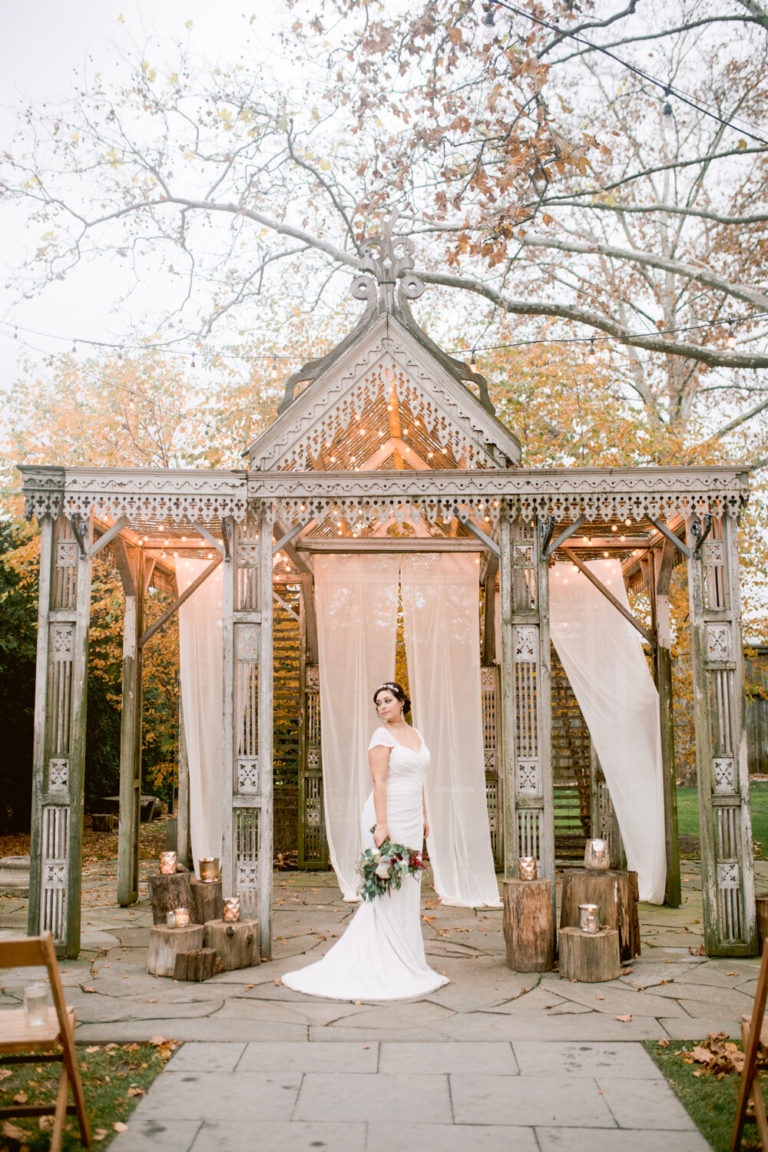 Terrain Wedding Photos In The Fall at Styer's in Glen Mills